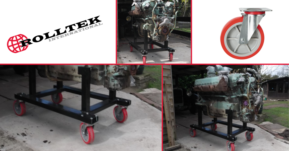 WHAT DID YOU DO WITH YOURS? - Engine Trolley · Rolltek Shop